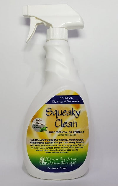 Squeaky Clean- Spray 24 oz – Divine Creations AromaTherapy